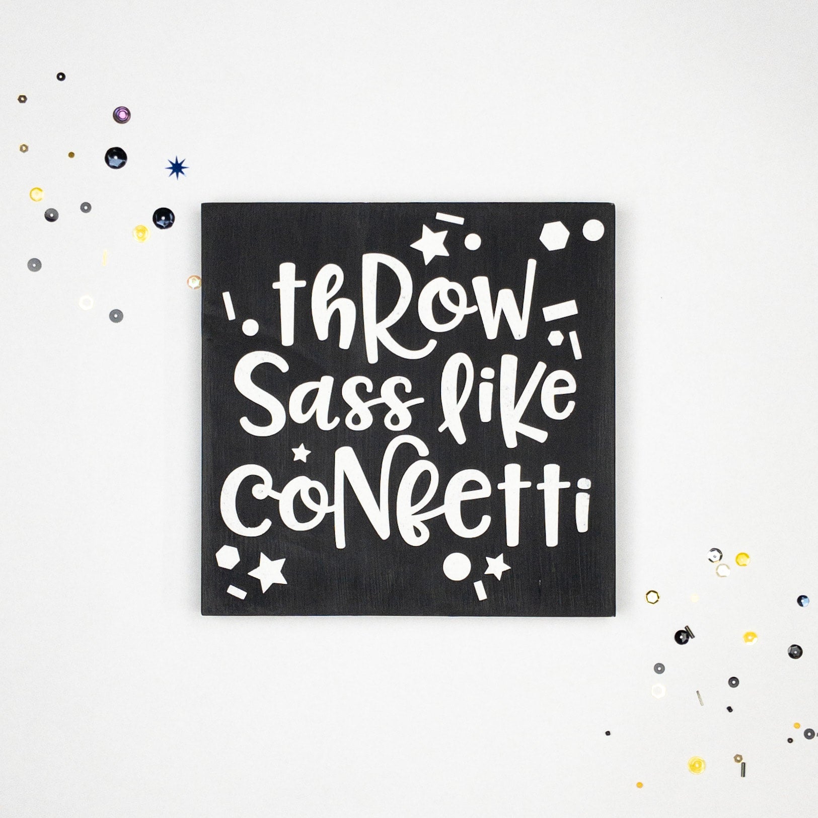Throwing Confetti In Office